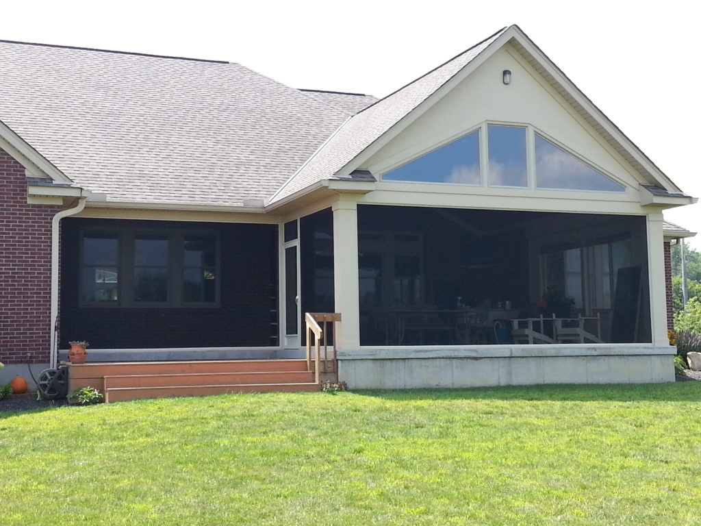 ScreenEZE Porch Screening System - Your Railing