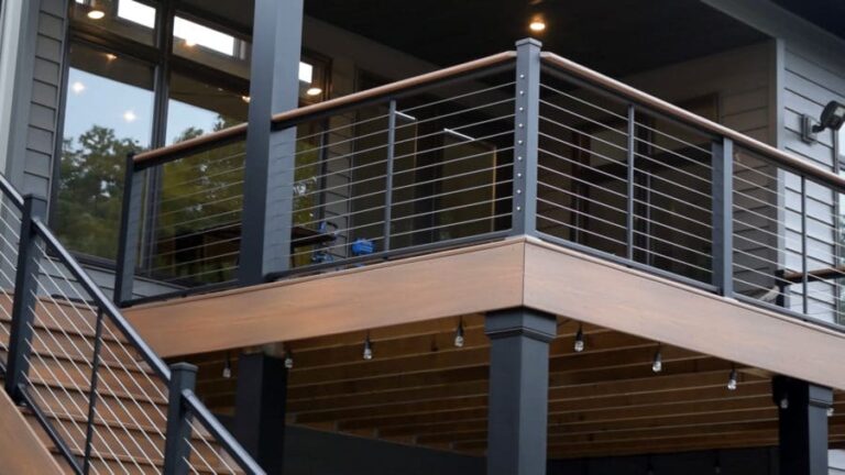 AFCO 275 Series Stair Rail - Cable Railing • Your Railing